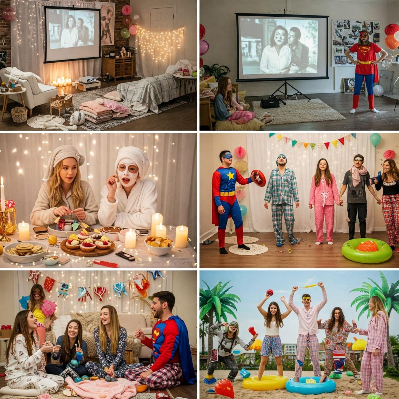50+ Cozy Nights & Pillow Fights Pajama Party Inspiration