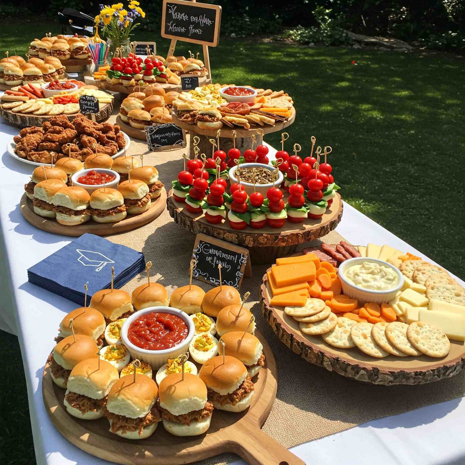 85 +Easy and Affordable Graduation Party Food Ideas