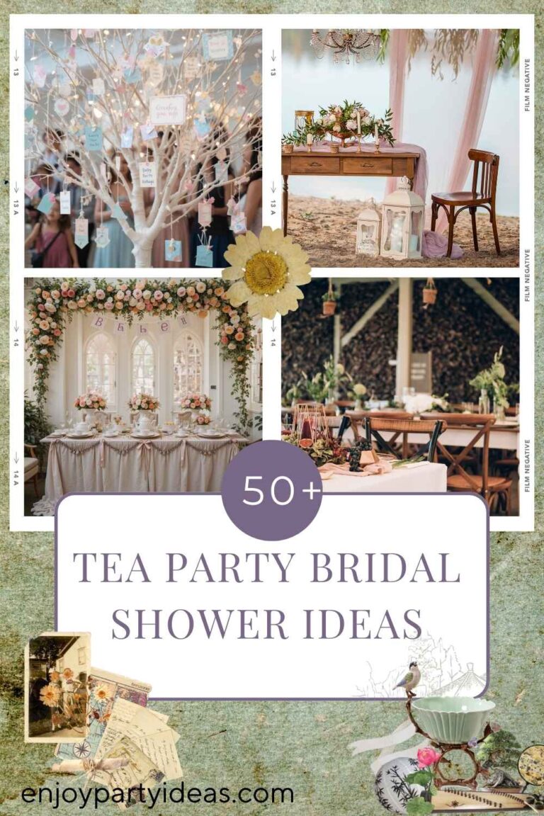 Elegant Tea Party Bridal Shower Ideas & Tips