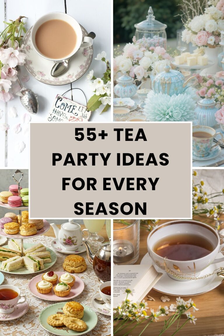 65+ Whimsical Tea Party Ideas for Every Season