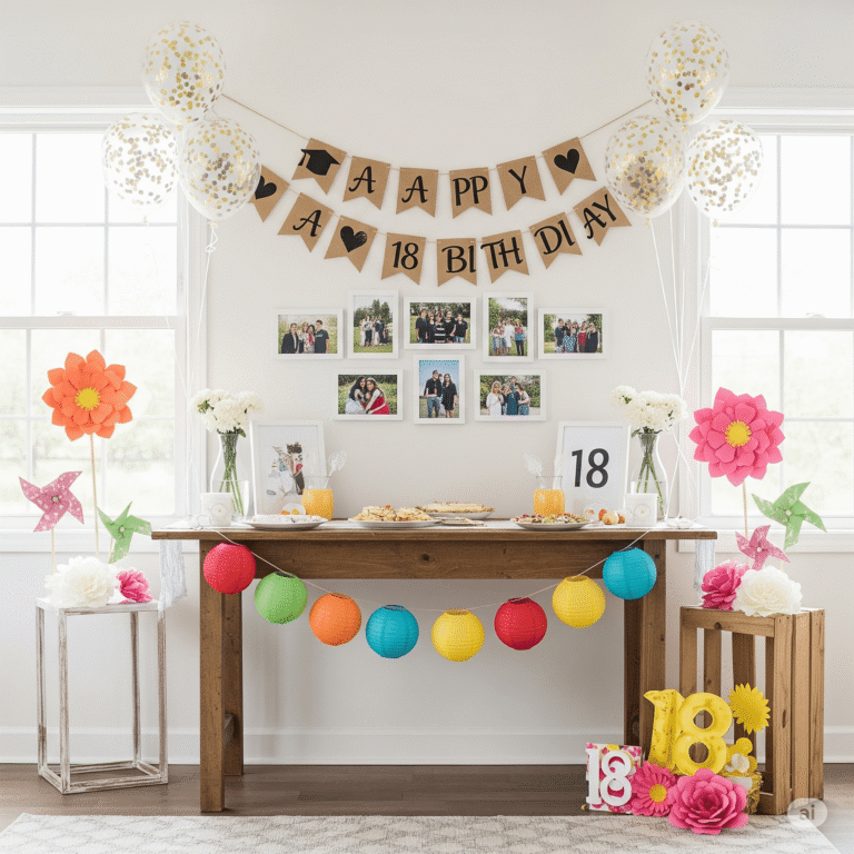 65+ Top 18th Birthday Party Ideas Decoration for 2025