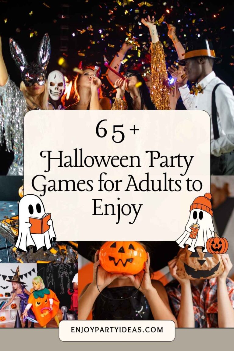 65+ Halloween Party Games Ideas for Adults to Try