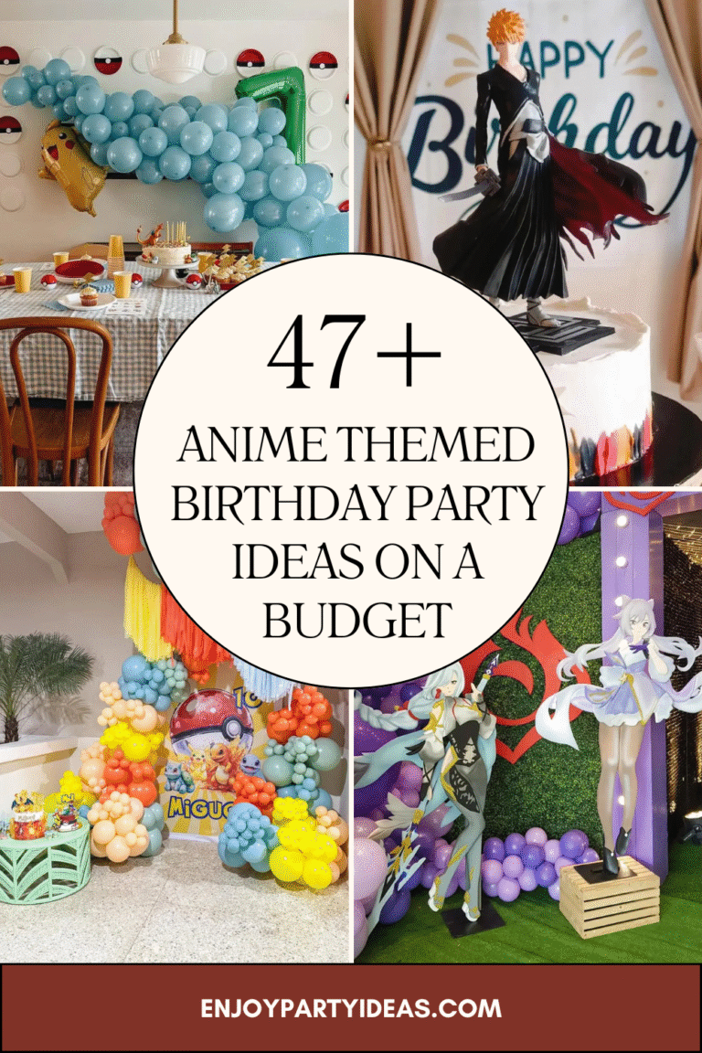 Top 47+ Anime Themed Birthday Party Ideas on a Budget