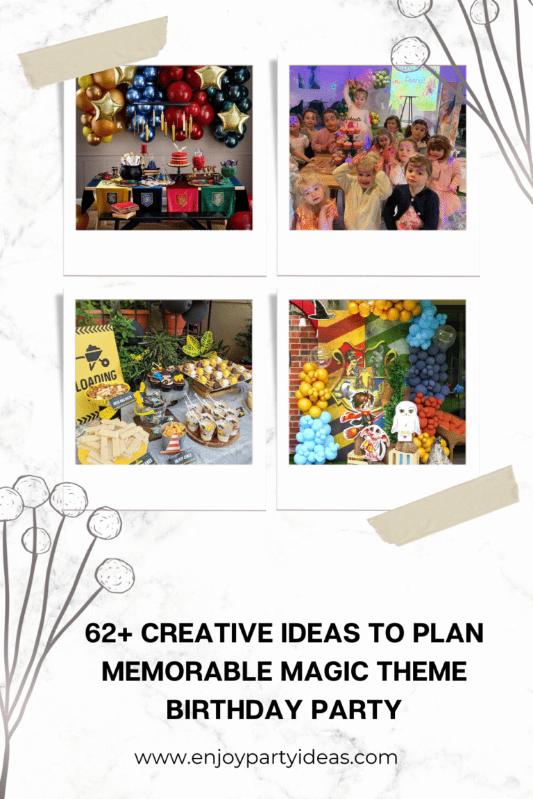 62+ Creative Ideas to Plan Memorable Magic Theme Birthday Party
