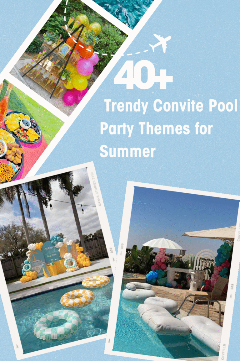 40+ Trendy Convite Pool Party Themes for Summer 2025