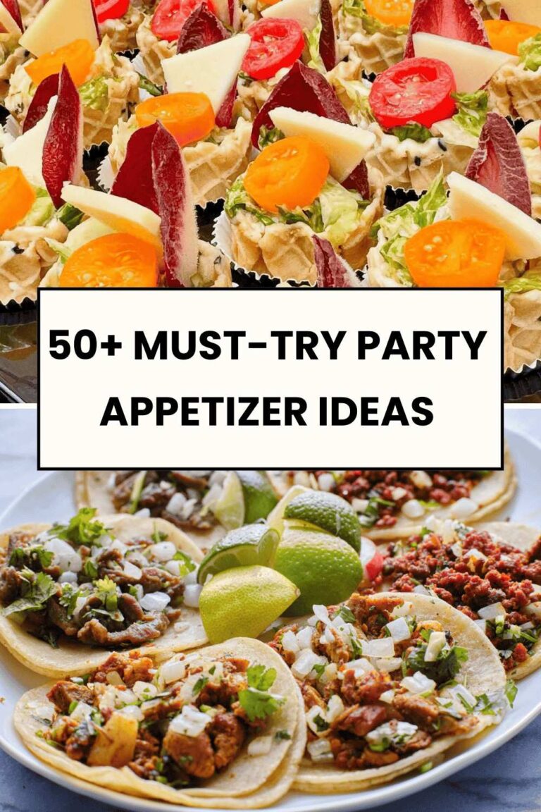 50+ must-try party appetizer ideas