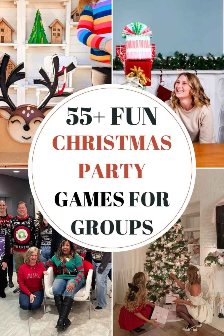 55+ Fun & Hilarious Christmas Party Games for Groups