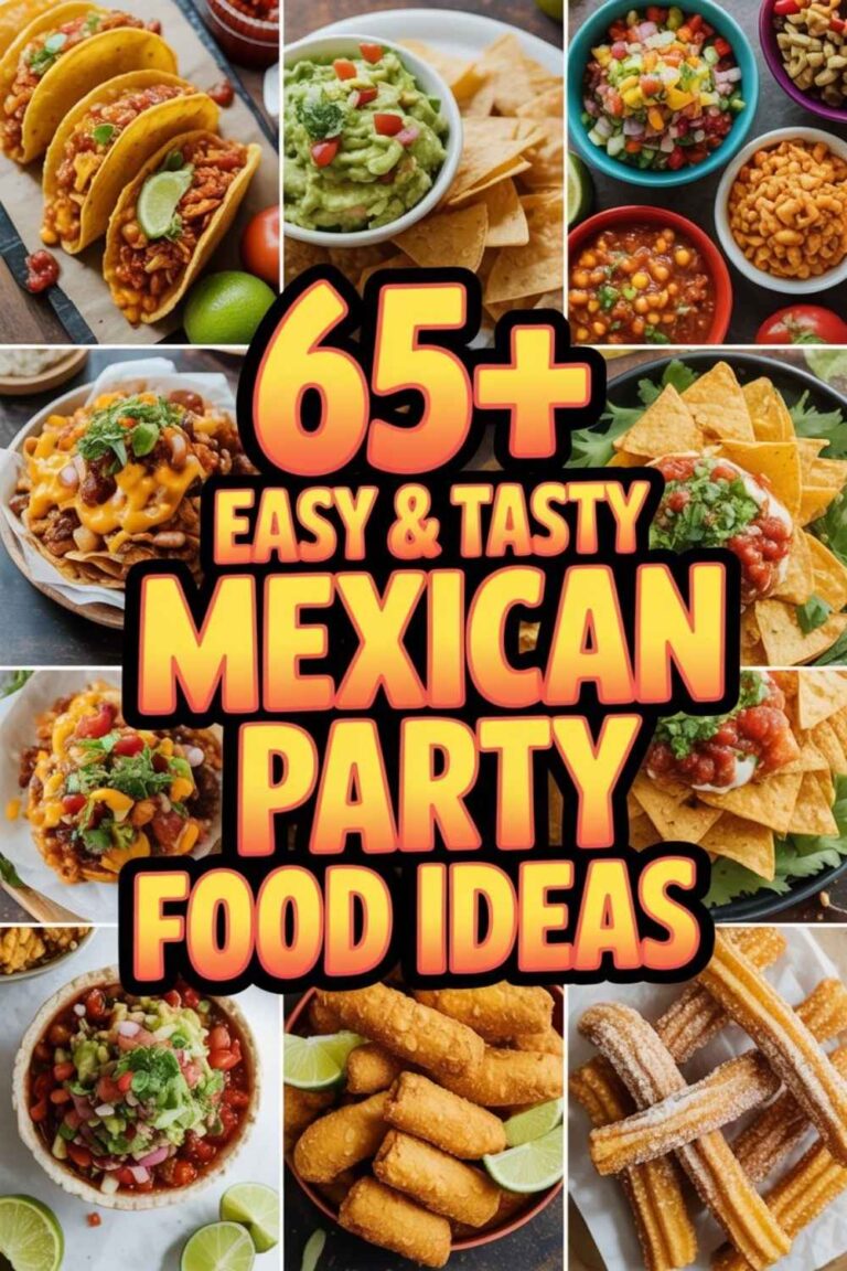 65+ Easy & Tasty Mexican Party Food Ideas