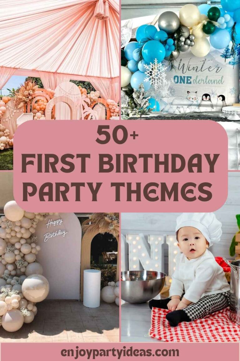 50+ First Birthday Party Themes for a Perfect Party