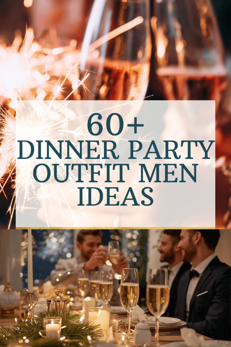 60+ Dinner Party Outfit Men Classy & Modern Styless
