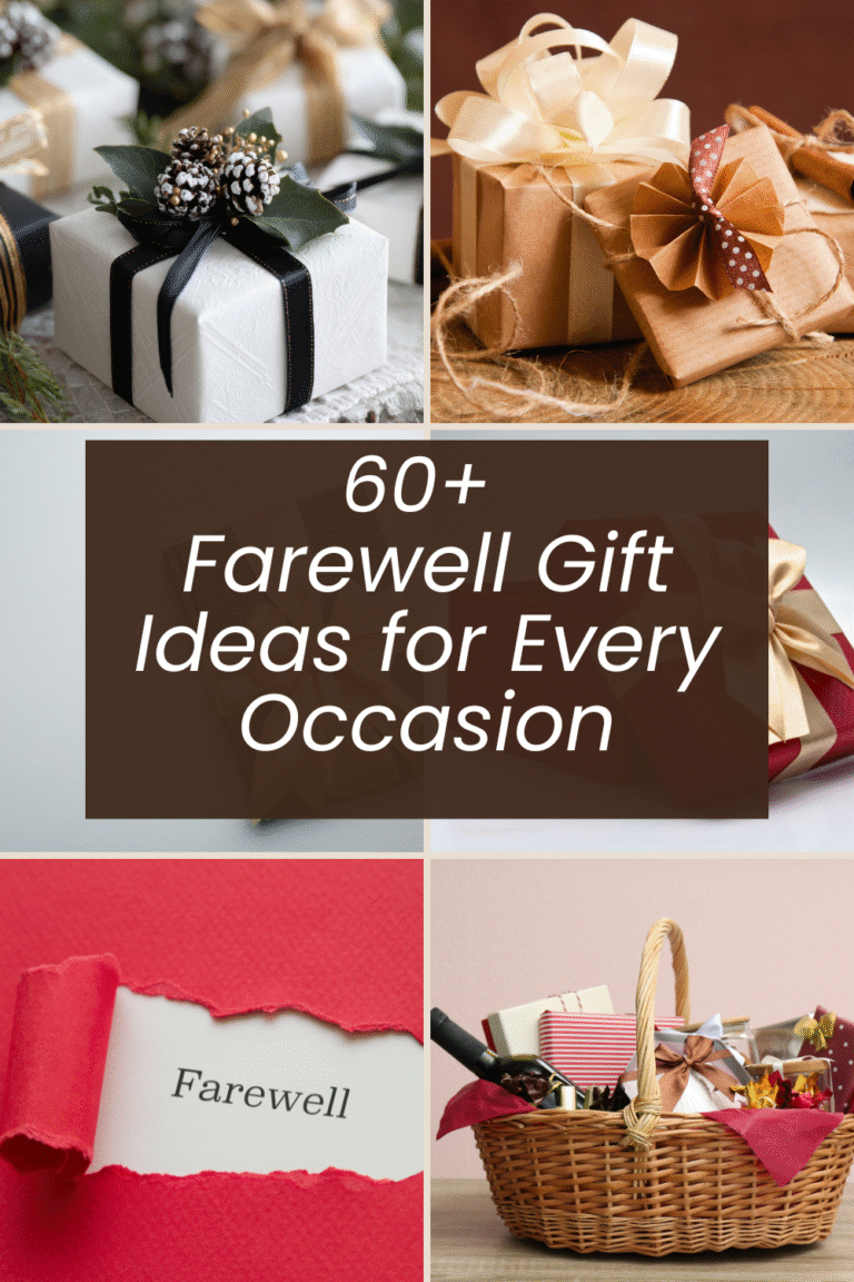 60+ Thoughtful Farewell Gift Ideas for Every Occasion