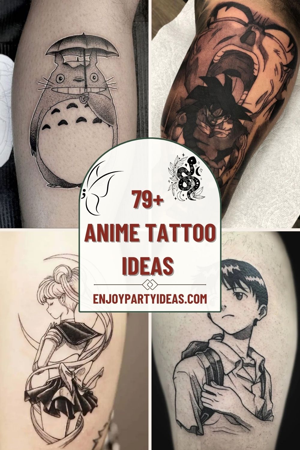Anime Tattoo Ideas for Unique Body Art