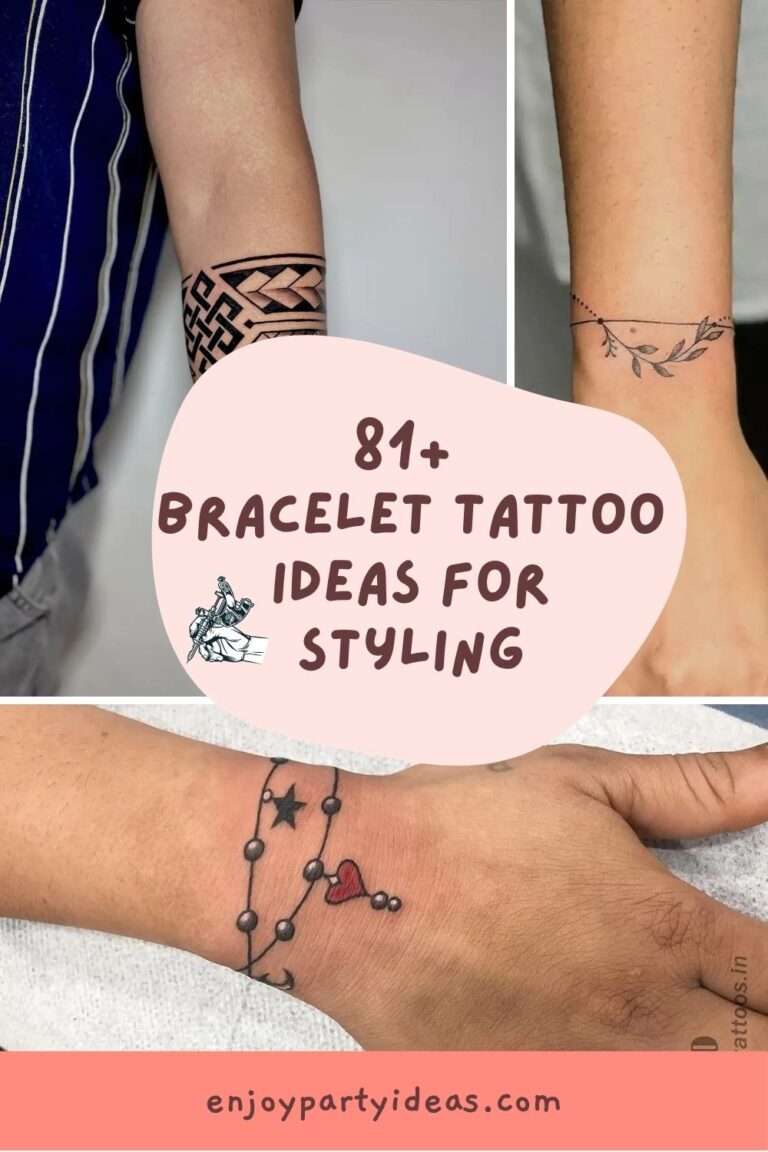 Bracelet Tattoo Ideas for Stylish Wrist Art
