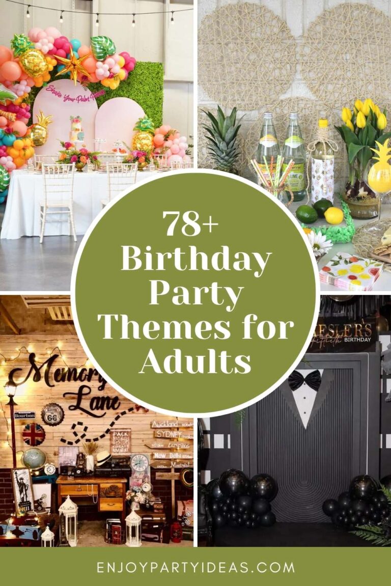 Birthday Party Themes for Adults Ideas