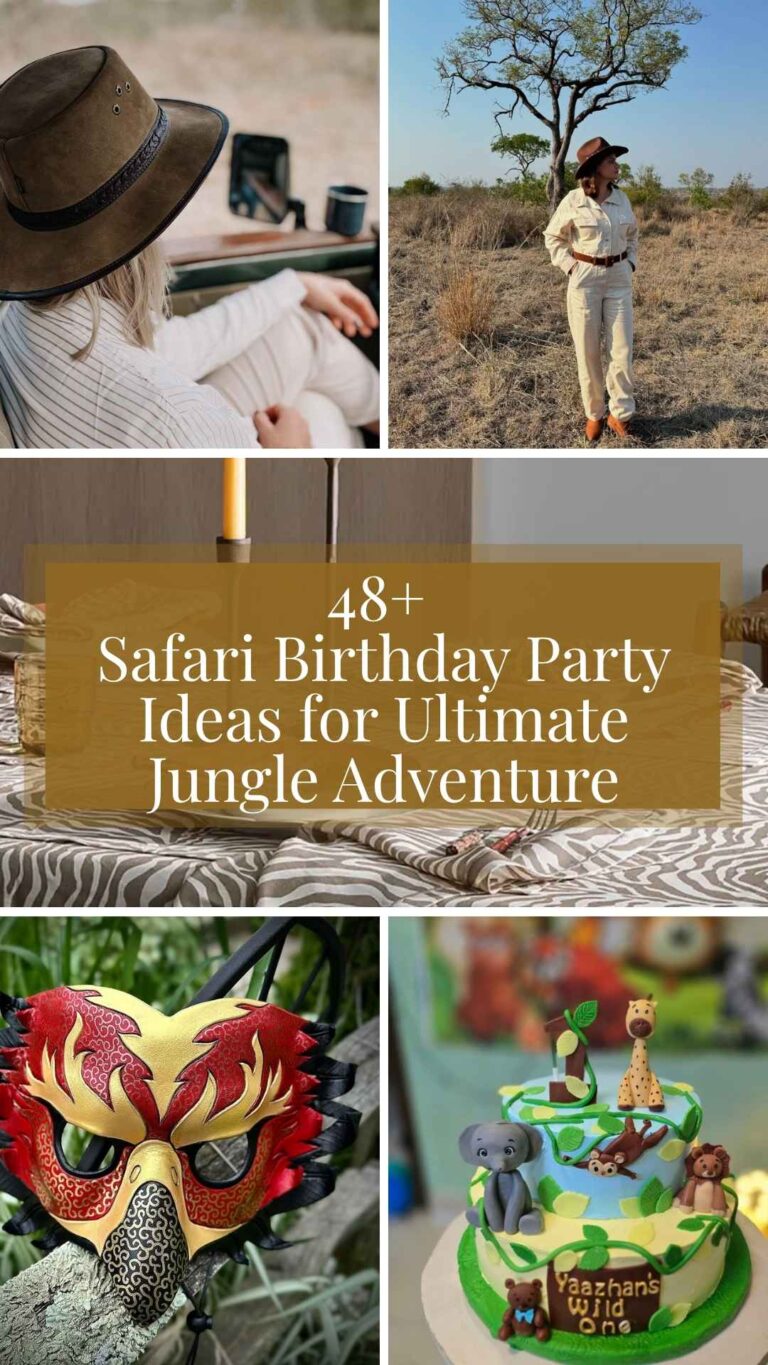 48+ Safari Birthday Party Ideas for Ultimate Jungle Adventure