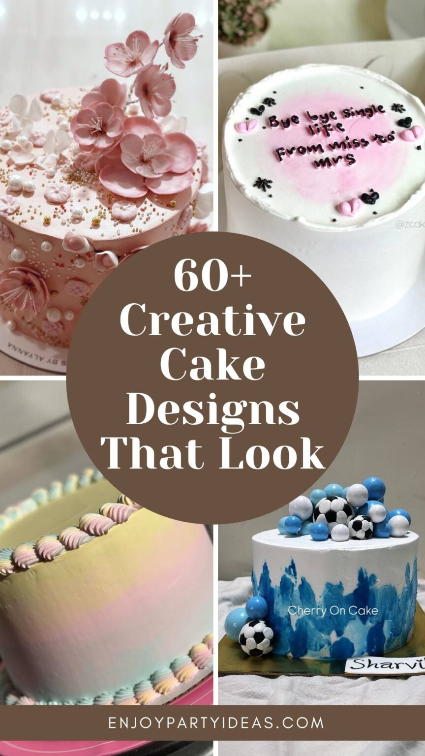 60+ Creative Cake Designs That Look Too Good to Eat